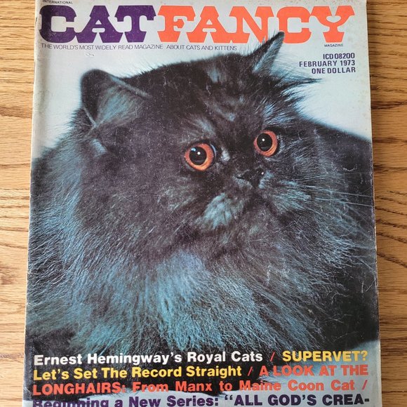 Cat Fancy | Accents | Vintage Janfeb 973 Cat Fancy Magazine With ...